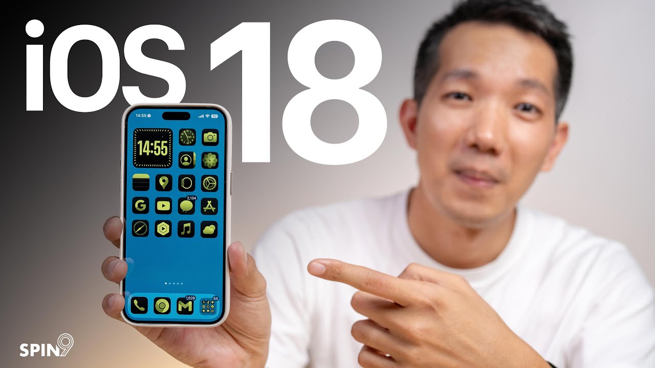 [spin9] เจาะฟีเจอร์ iOS 18 — ไม่ต้องเปลี่ยน iPhone ใหม่ ก็ได้ของใหม่หลายอย่าง - YouTube