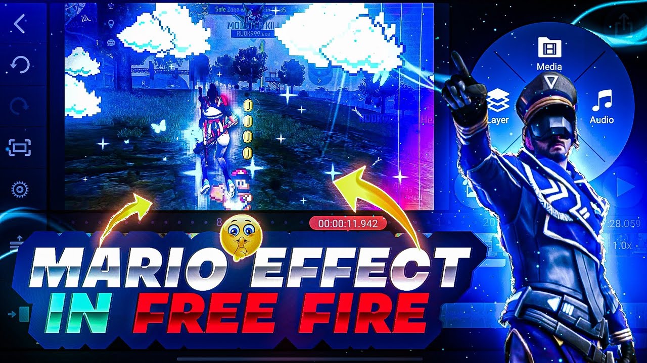 🔥ruok latest montage effect tutorial || 💥how to edit free fire montage ...