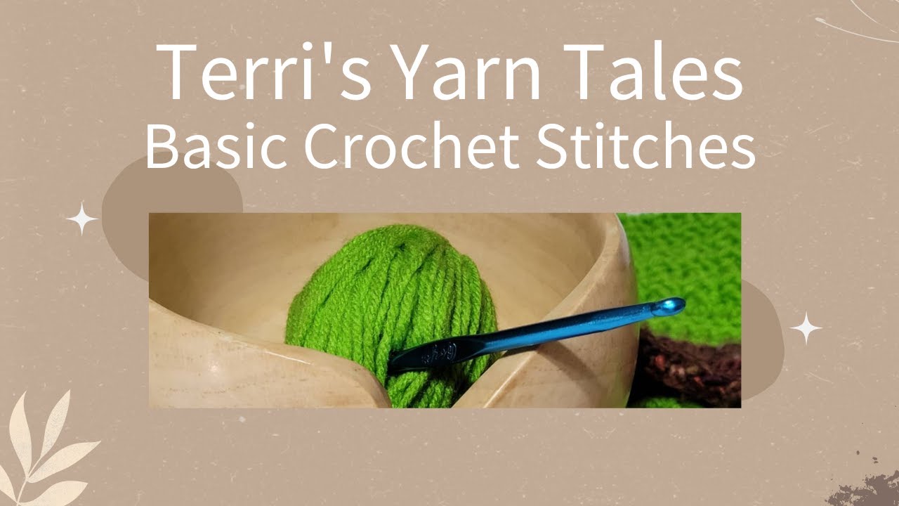 Basic Crochet Stitches - YouTube