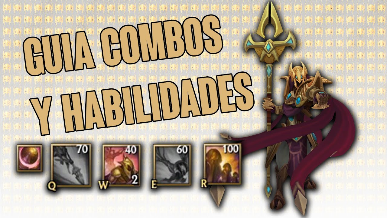 💦APRENDE a JUGAR AZIR | GUIA COMBOS y HABILIDADES de AZIR DEFINITIVA ...