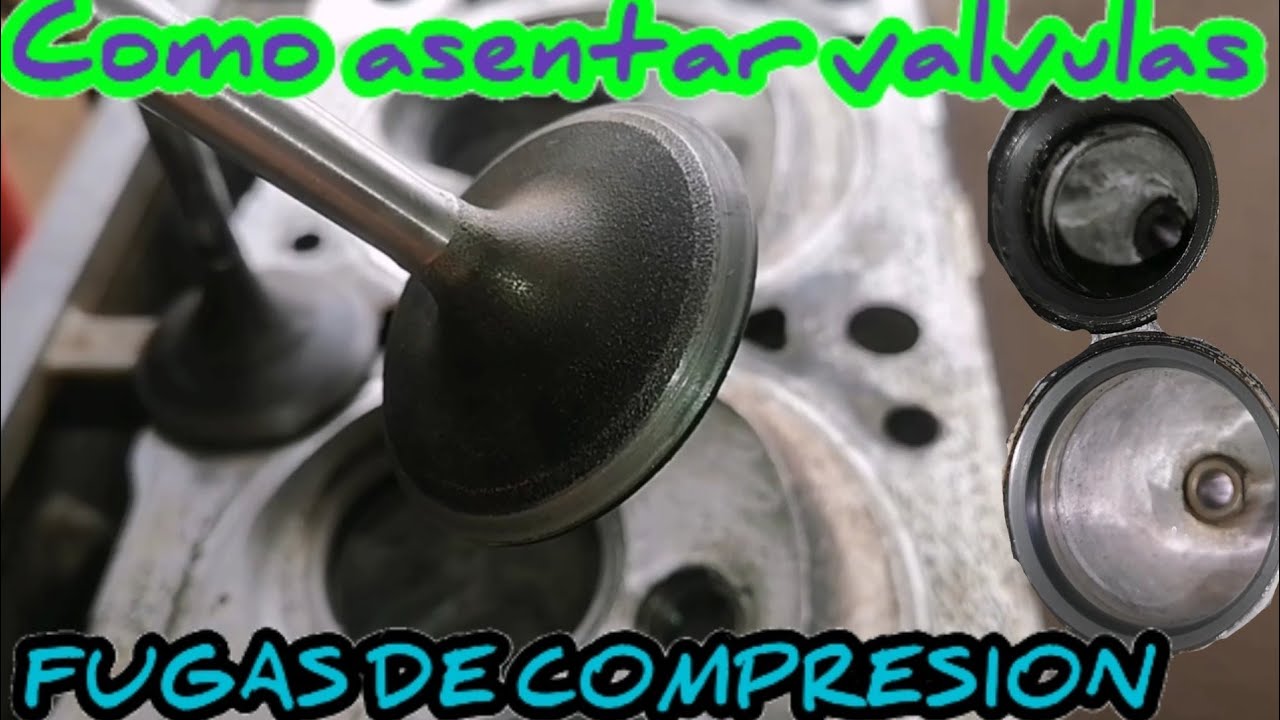 asentar valvulas correctamente fácil y rápido // como detectar fuga de ...