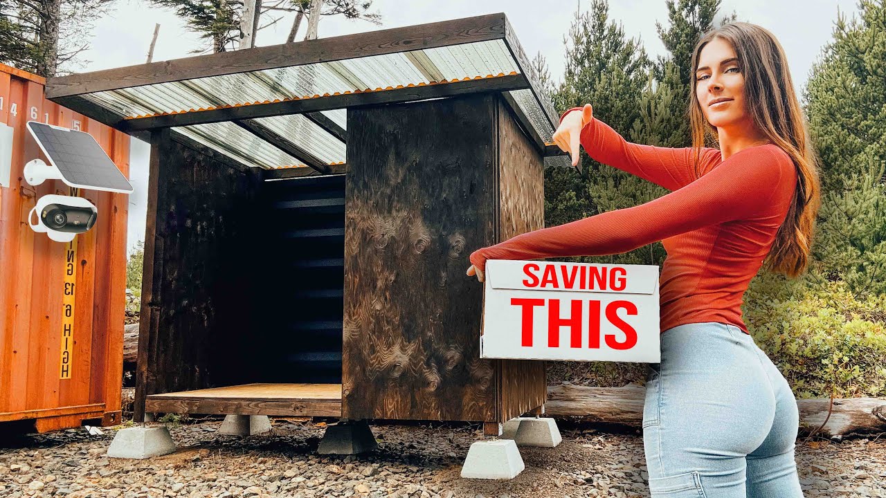 TINY HOUSE/SHED TO THE RESCUE..... Protecting Our Deliveries Using ...