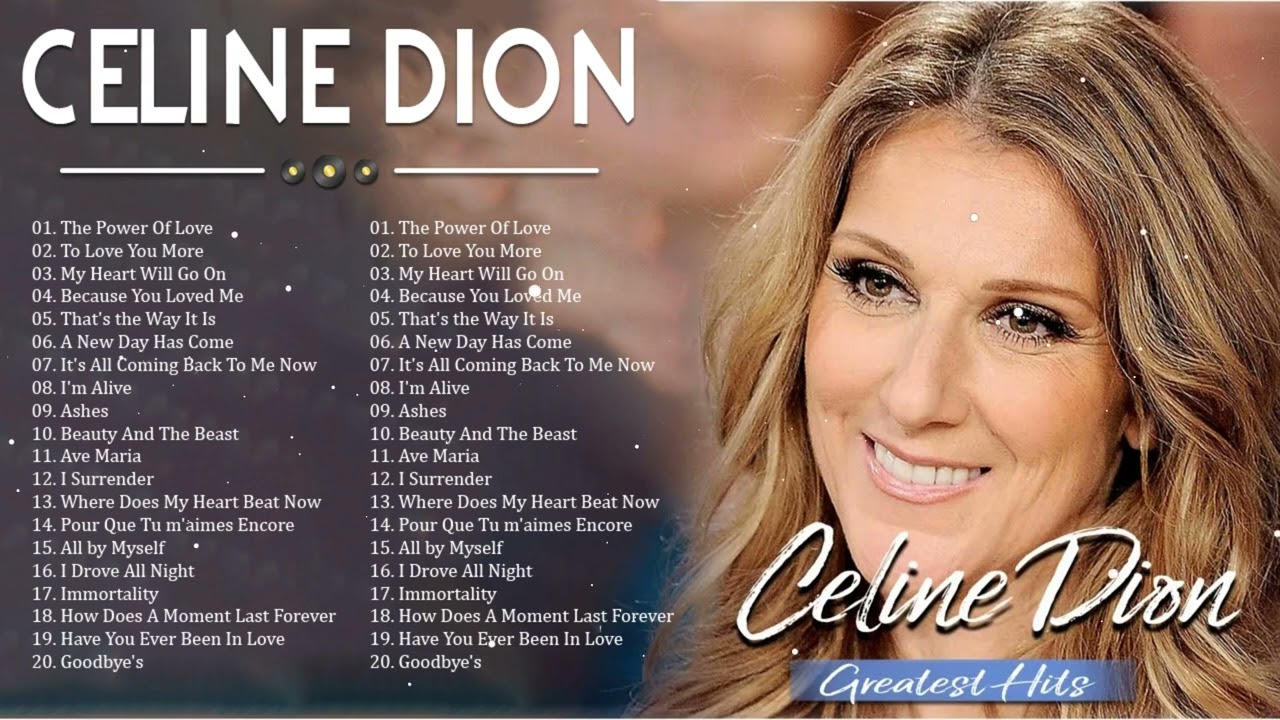 Celine Dion Album Youtube