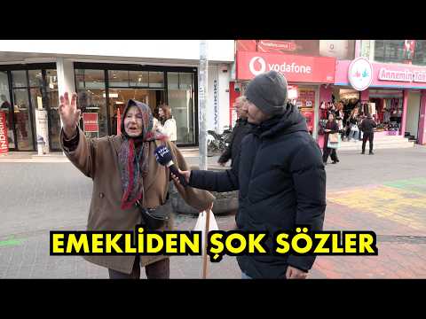 Emekli Vatandaştan Sert Tepkiler - Bakırköy Sokak Röportajı