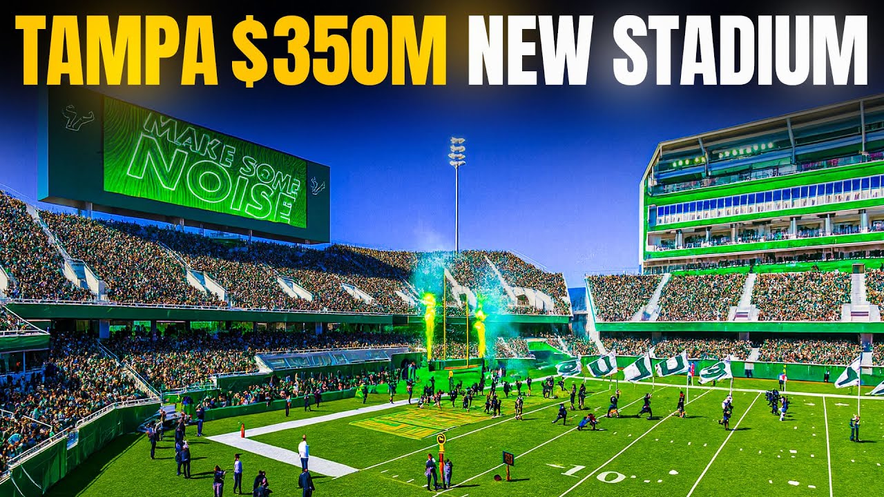 Inside USF’s $350M New Football Stadium - YouTube