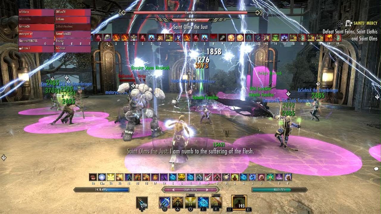ESO Asylum Sanctorium Immortal Redeemer Templar Healer/Interrupter ...