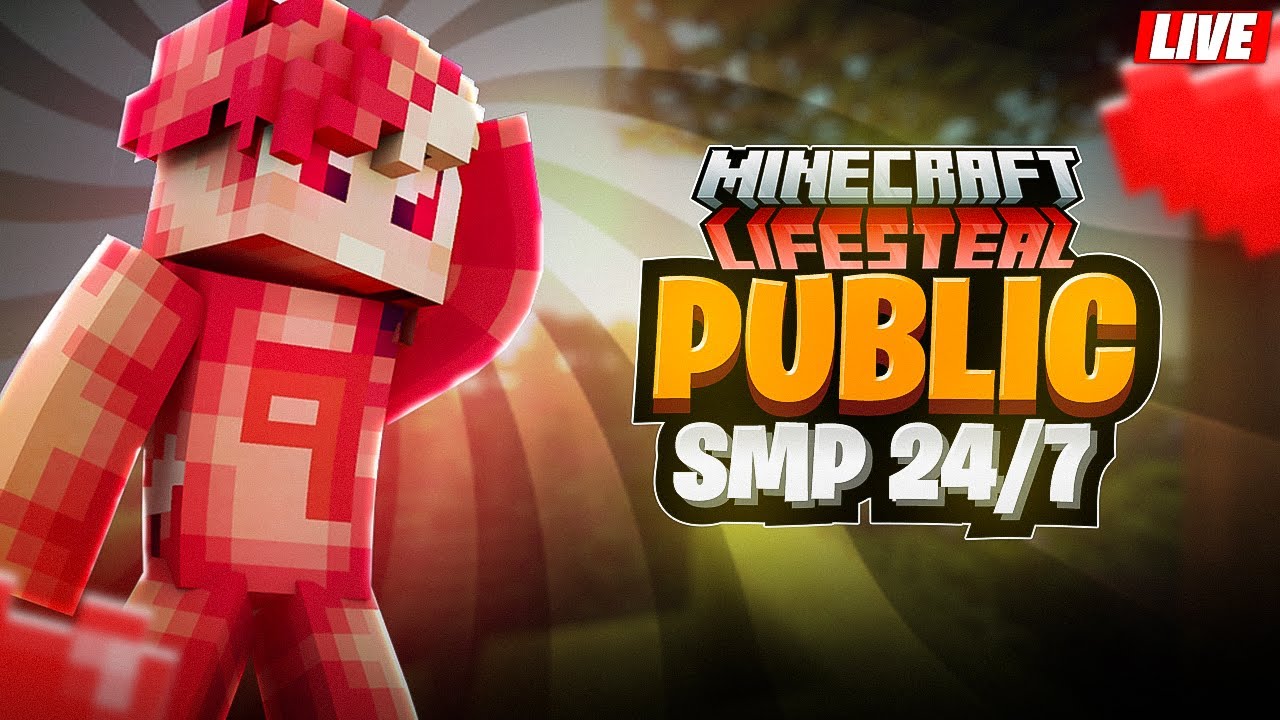 Minecraft Public Multiplayer Smp | Join My Public Lifesteal Smp | Java ...