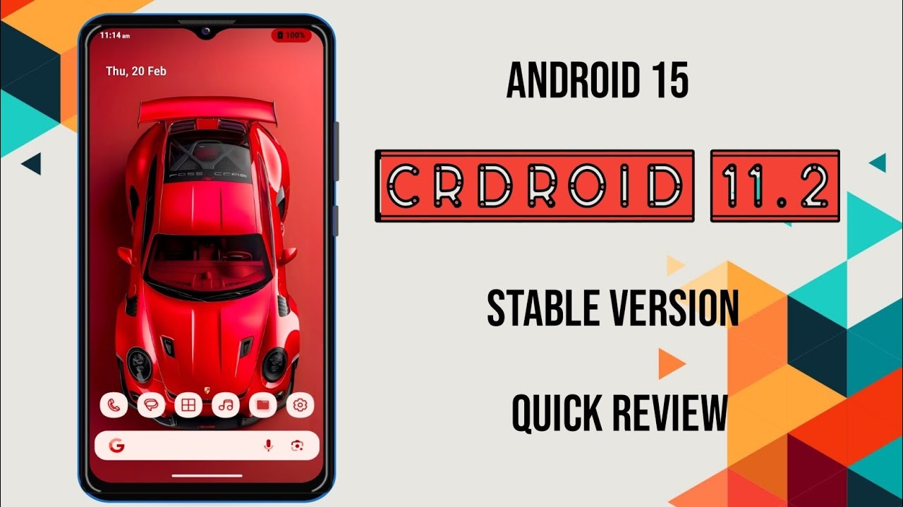 Crdroid 11.2 Android 15 ! Latest new custom rom for Mi439/Redmi 7,8,8A ...