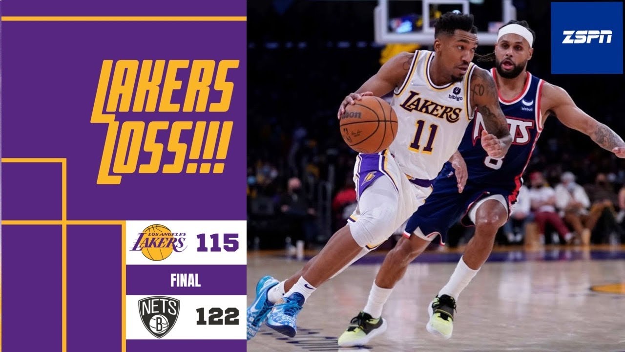 Lakers Fall To The Nets On Christmas Day Despite Comeback Effort ...