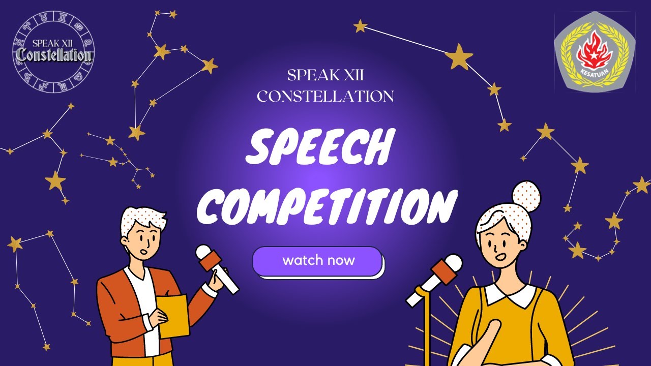 SAMUEL DUNSTAN VALERYAN TEENAGER S PROBLEM SPEECH COMPETITION SPEAK XII - YouTube