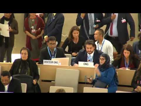 Mehran Baluch addresses the UNHRC & India's response to Pakistan - YouTube