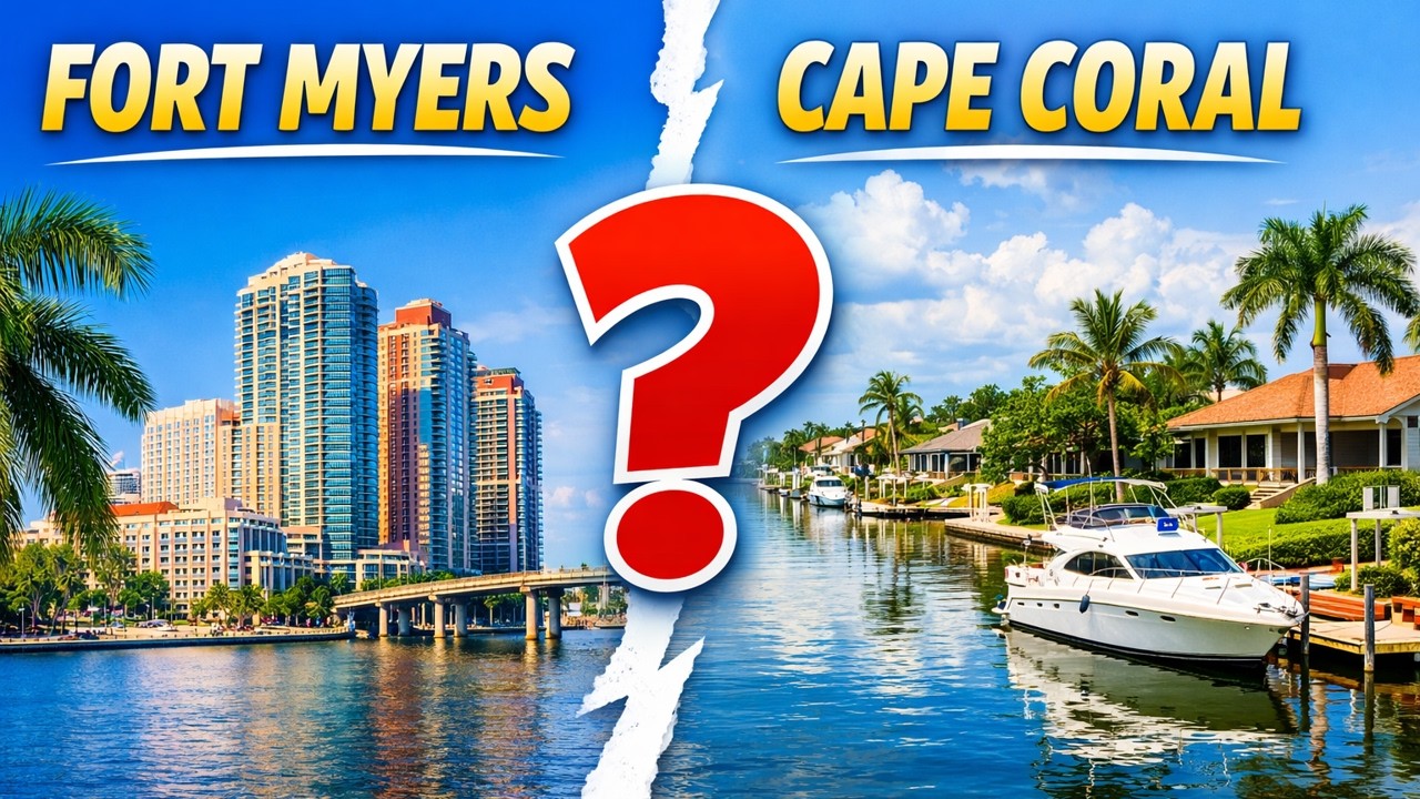 Fort Myers vs Cape Coral: ¿Dónde vivir en Southwest Florida? (Antes de ...