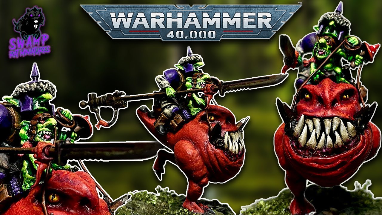 Hand Sculpting Squigs for my Kitbashed 40k Swamperial Guard Army - YouTube