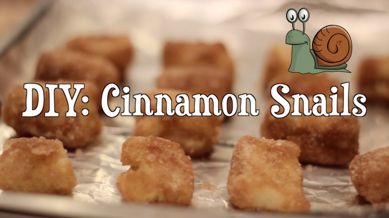 DIY Cinnamon Snails - YouTube
