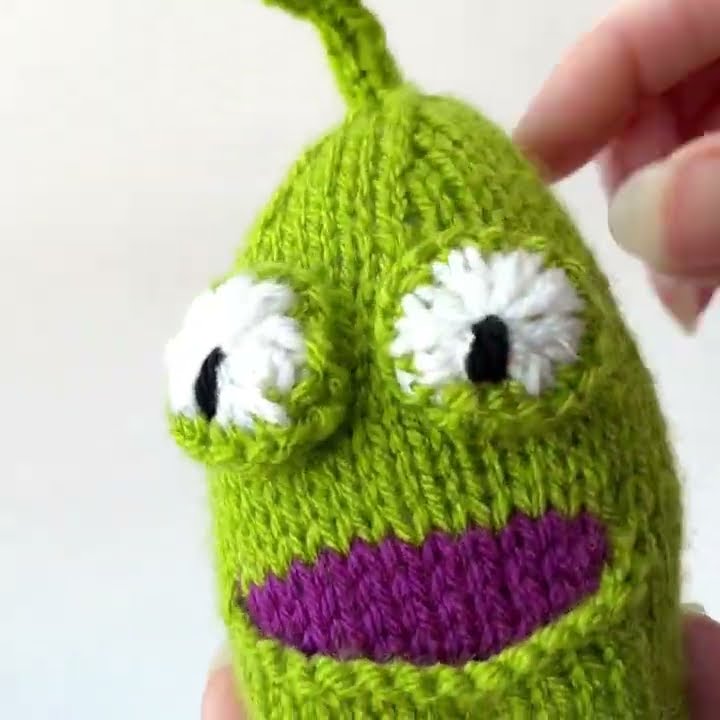 TeaCosyFolk's FREE Worry Monster Knitting Pattern - YouTube