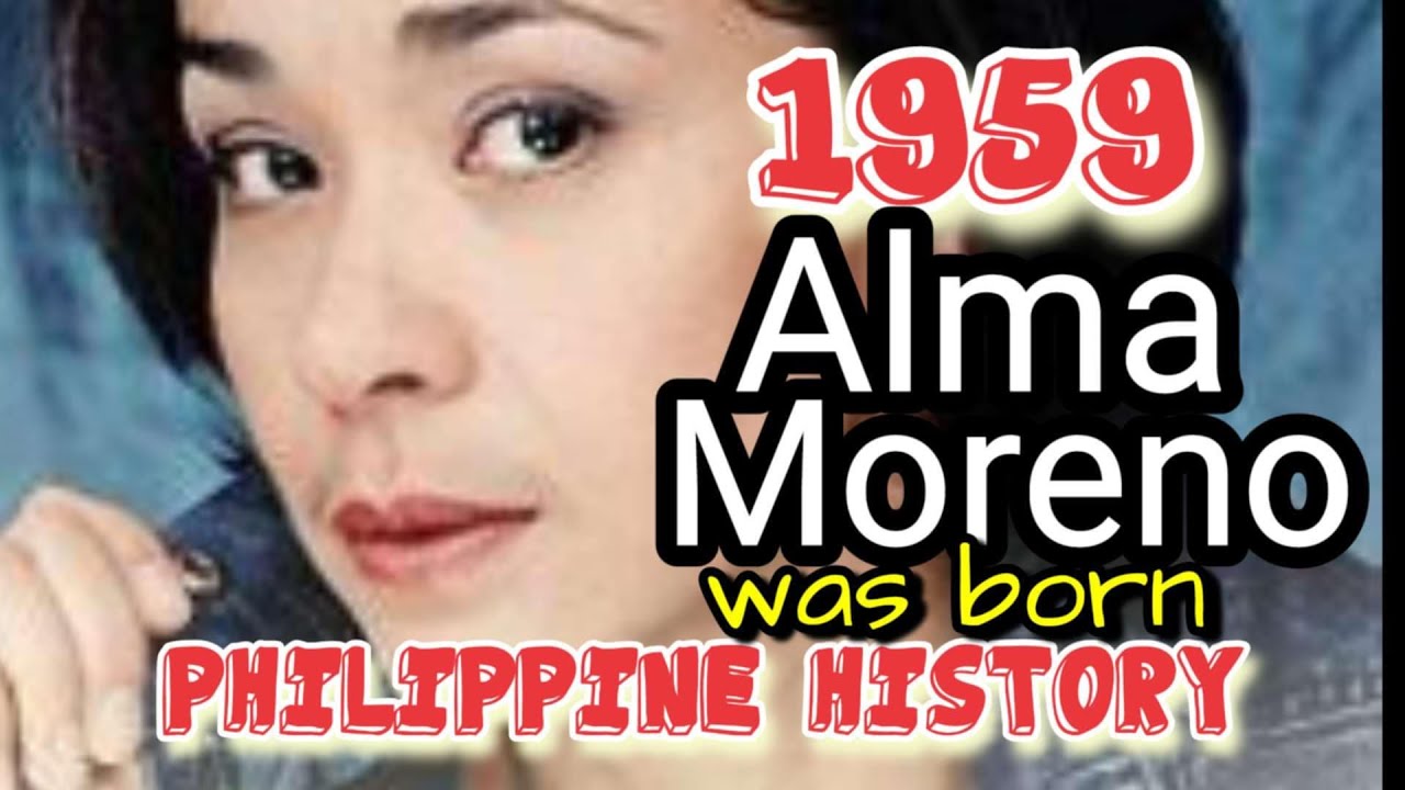 1959 Alma Moreno From Movie Star to Political Leader was born in ...