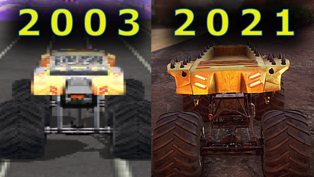 Evolution of Maximum Destruction (MAX-D) in Monster Jam and Monster ...