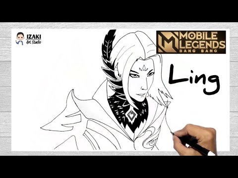 How to draw Ling Mobile Legends - YouTube