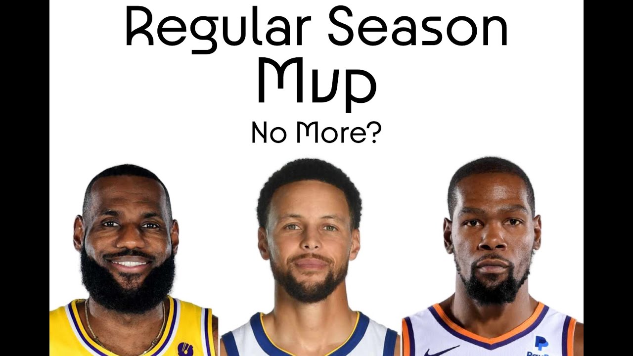 Regular Season MVP | No More For Steph, Bron and KD - YouTube