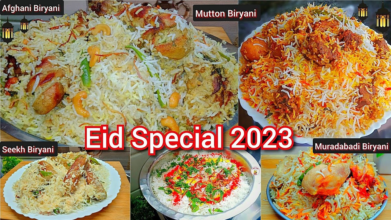Eid Special Biryani Recipes | Biryani Recipes | Chicken Biryani ...