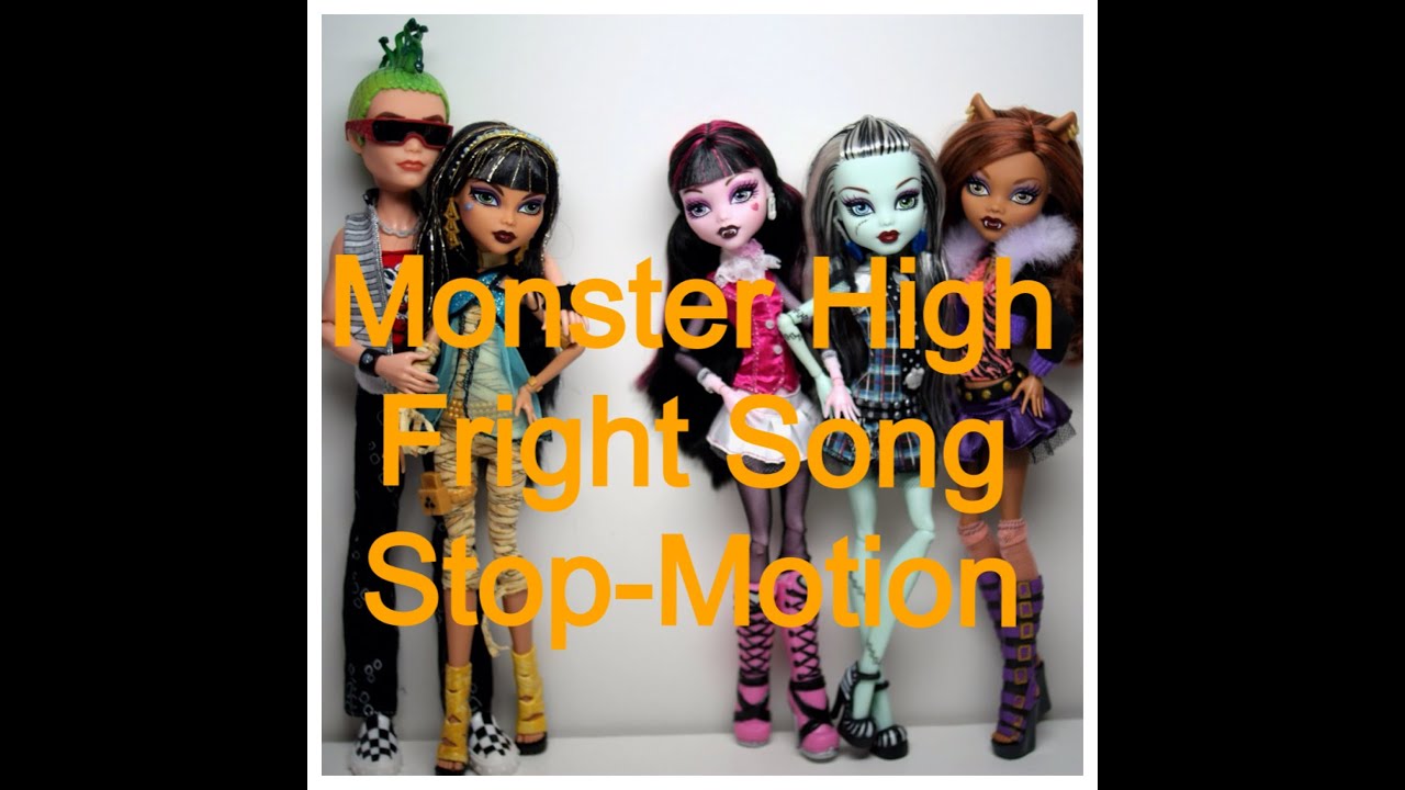 Monster High: Fright Song(Stop-Motion) - YouTube