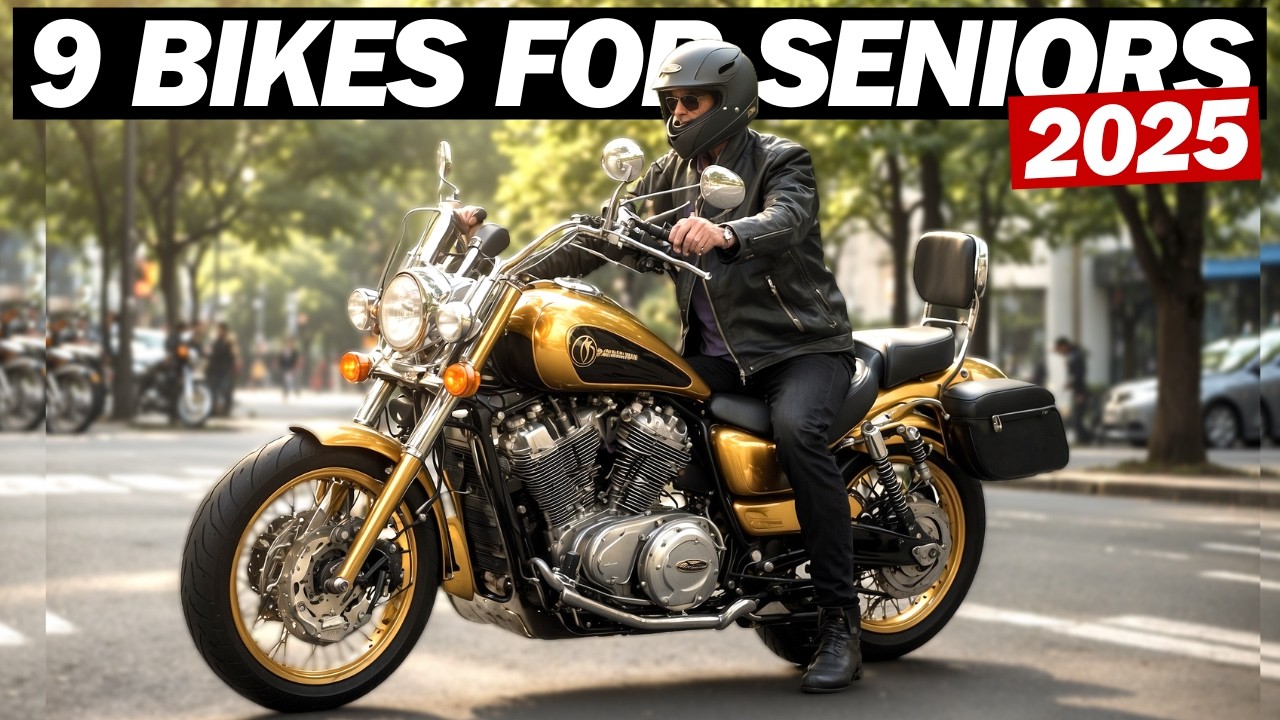 Top 9 Best New Lightweight Motorcycles For Senior Riders In 2025 - YouTube
