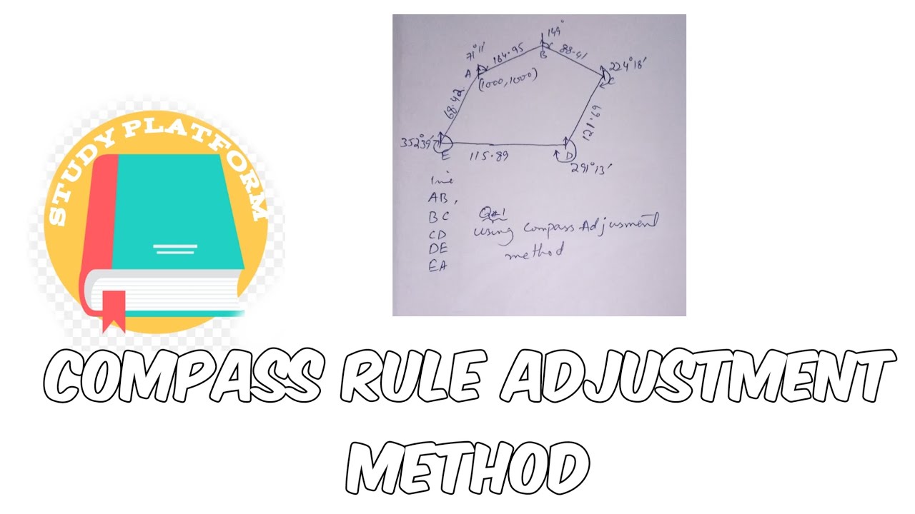 Compass Rule Adjustment method || Engineering servey - YouTube