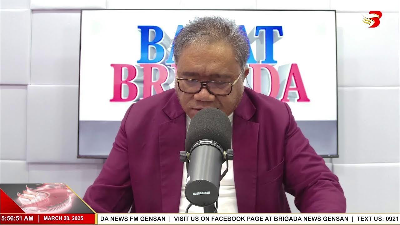 BANAT BRIGADA BALITA | MARCH 20, 2025 | KAUBAN SI ATTY KÁN BALLEQUE UG JÓSEPH REYES - YouTube