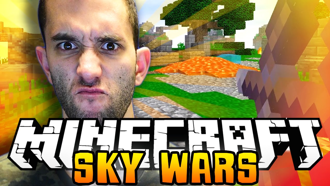 Minecraft SOLO MEGA SKY WARS #20 "WOOFLESS VS JAR JAR!" w/ MrWoofless ...