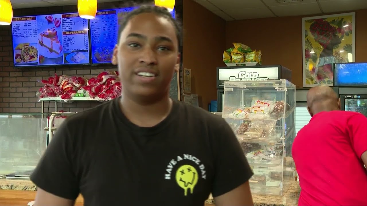 Cheap Eats-- Flames Jamaican Restaurant - YouTube