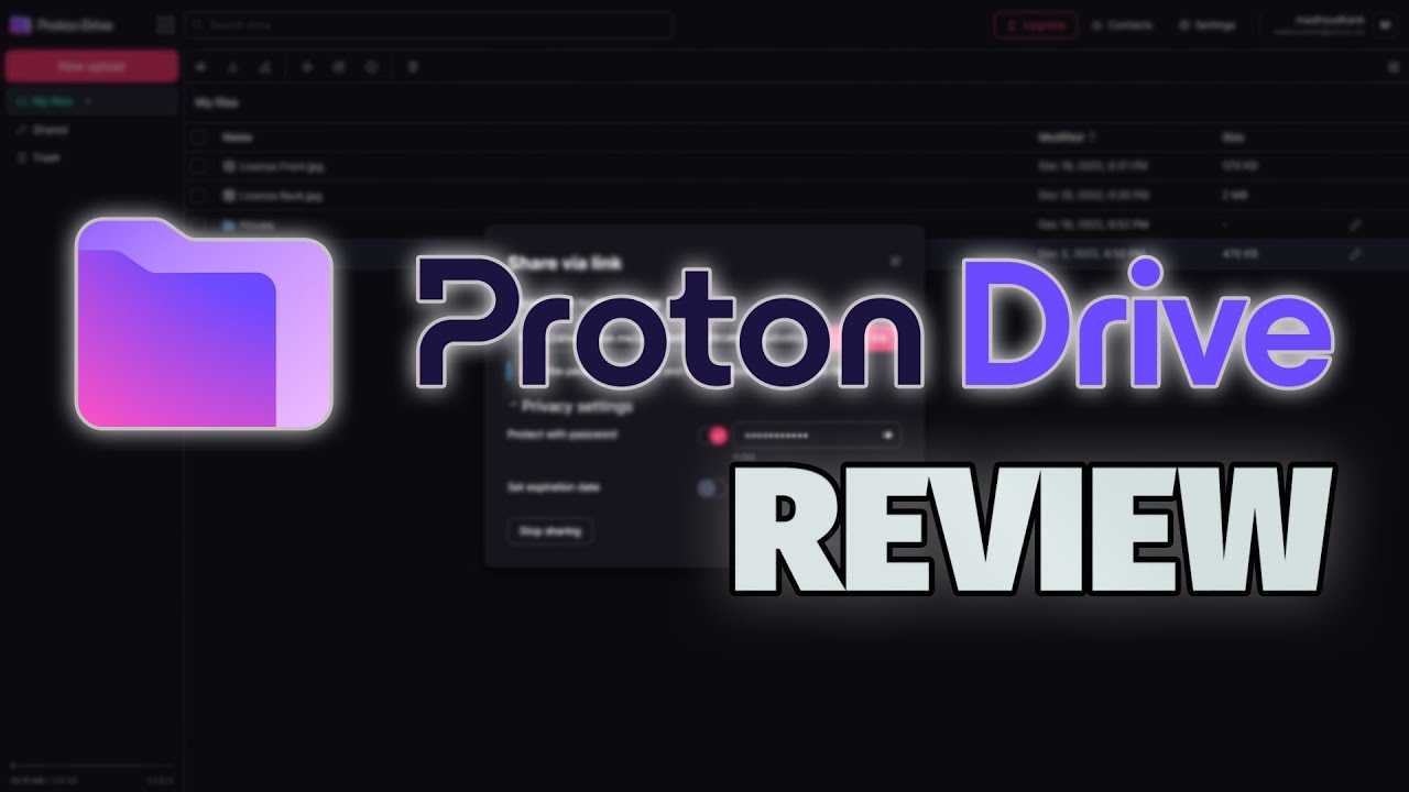 Proton Drive Review - Should You Get It? - YouTube