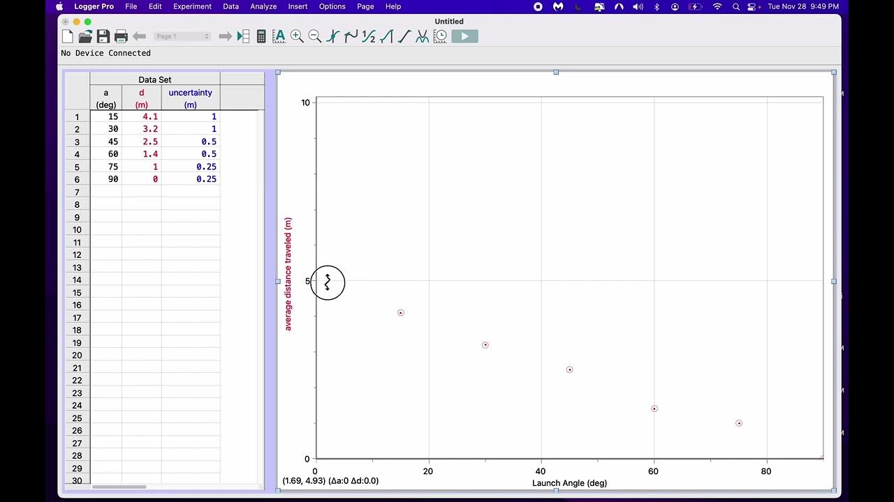 Graphing Data with Logger Pro - YouTube