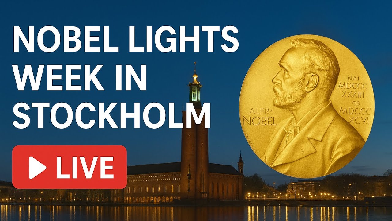 Nobel Lights Week in Stockholm | Live Coverage - YouTube