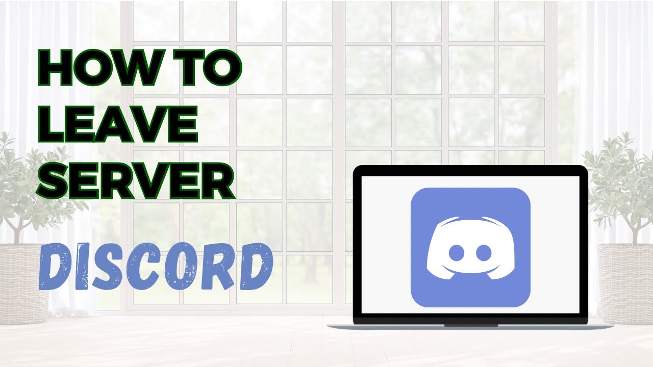 How to Leave Discord Server on PC 2023 - YouTube