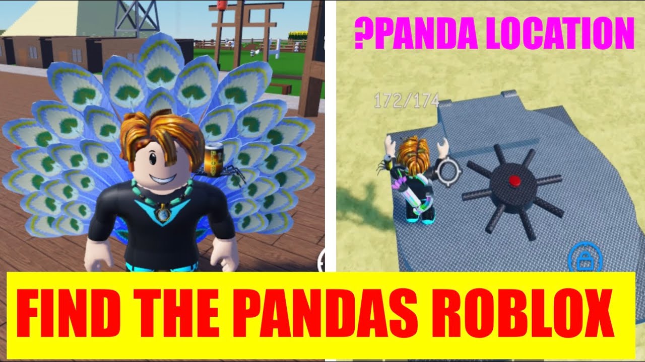 MYTHICAL ?PANDA LOCATION IN FIND THE 174 PANDAS - YouTube
