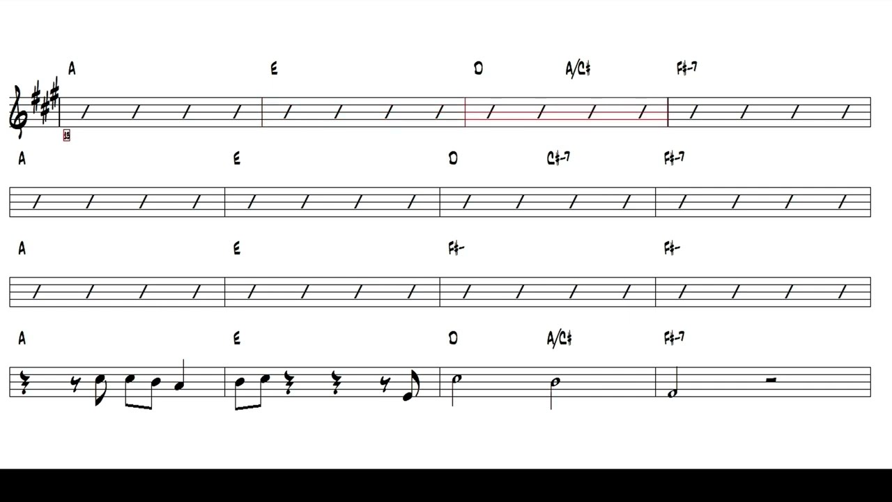 Always Somewhere - Scorpions 1979 (Alto Sax Eb) [Sheet music] - YouTube