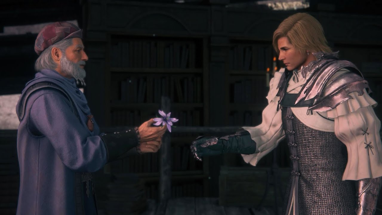 Harpocrates tries to help Prince Dion [FFXVI] - YouTube