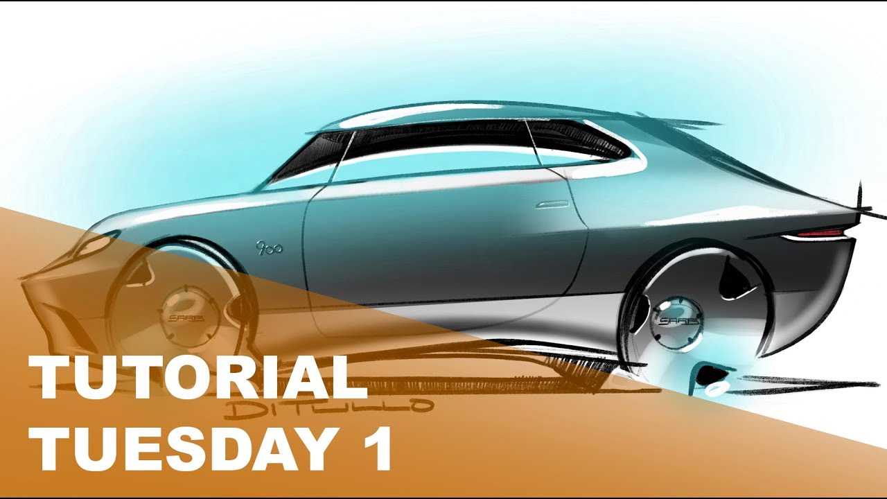 Tutorial Tuesday 1: SAAB Side View - YouTube