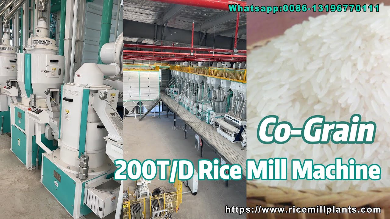200T Rice Mill Plant | Rice Processing Machine Factory from China # ...