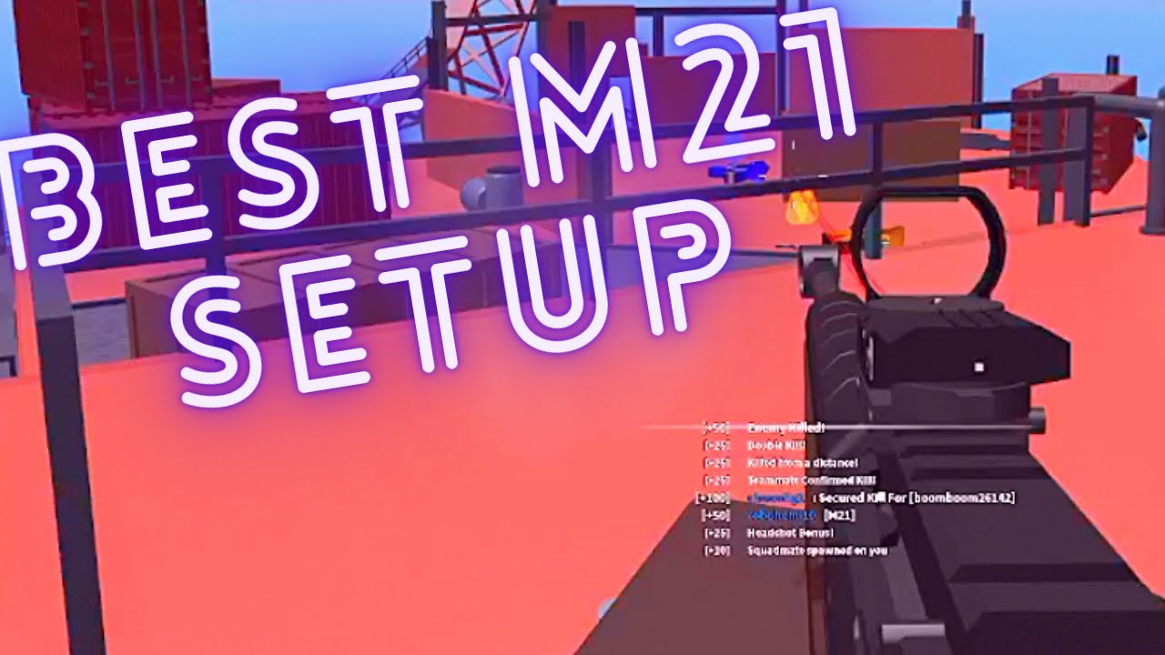 M21 *BEST* setup in phantom forces! (m14 but its a dmr) - YouTube