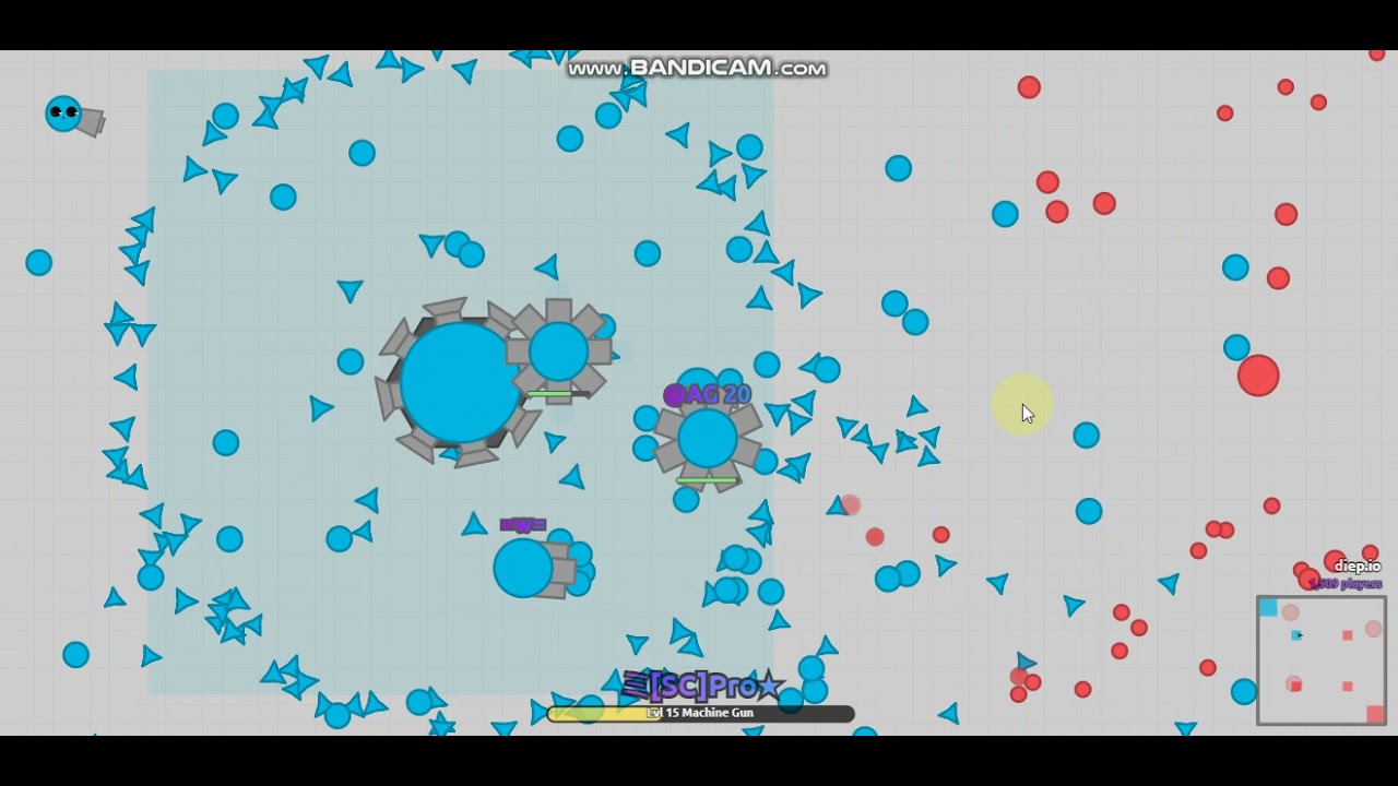Diep.io Run arena closer (part1) - YouTube