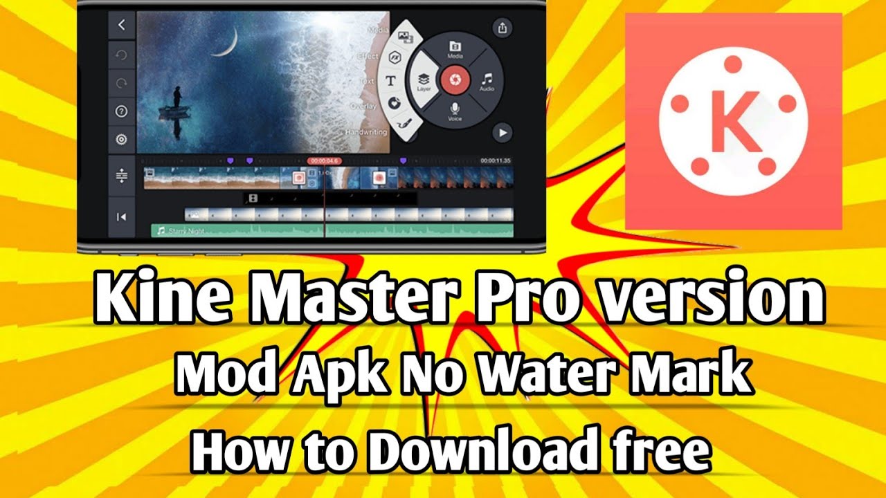 Kine Master Pro version mod apk how to download free | Video Editing ...