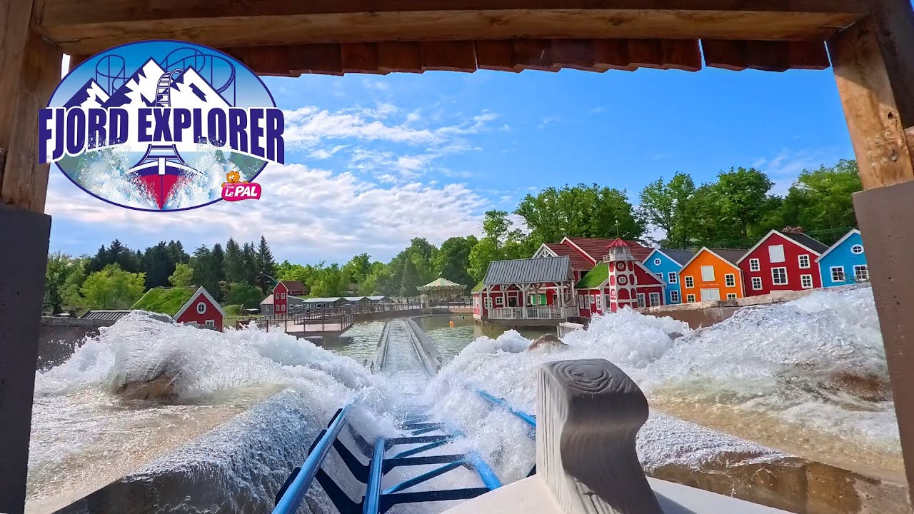 Fjord Explorer Water Roller Coaster 4K Front Seat POV - Le Pal - YouTube