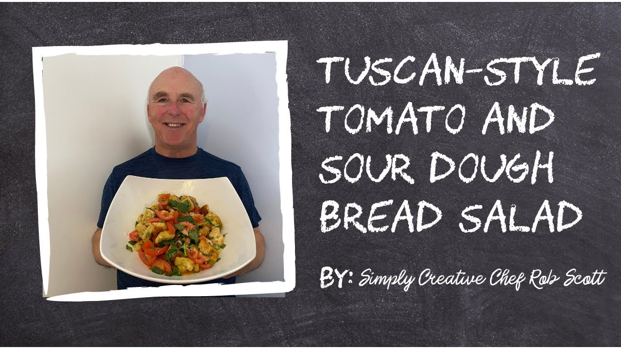 Tuscan-Style Tomato and Sourdough Bread Salad by Simply Creative Chef ...