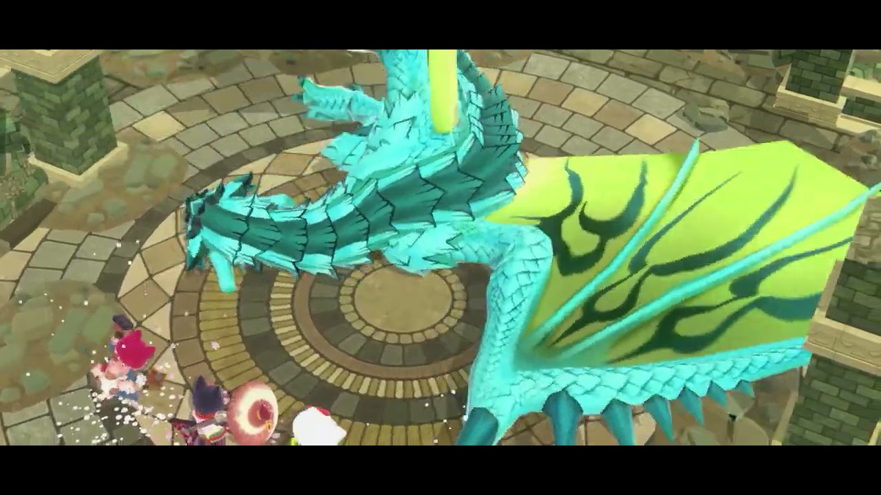 Monster Hunter Puzzles Felyne Isles Azure Rathalos Siege (Hunt With ...