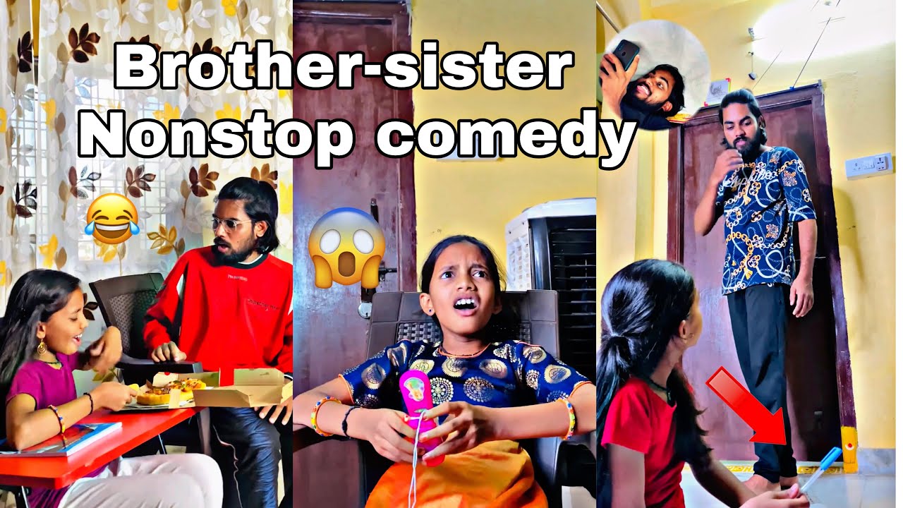 Brother-Sister Nonstop Comedy Videos || Charanspy || Soukya - YouTube
