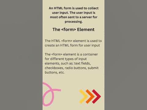HTML Forms - YouTube