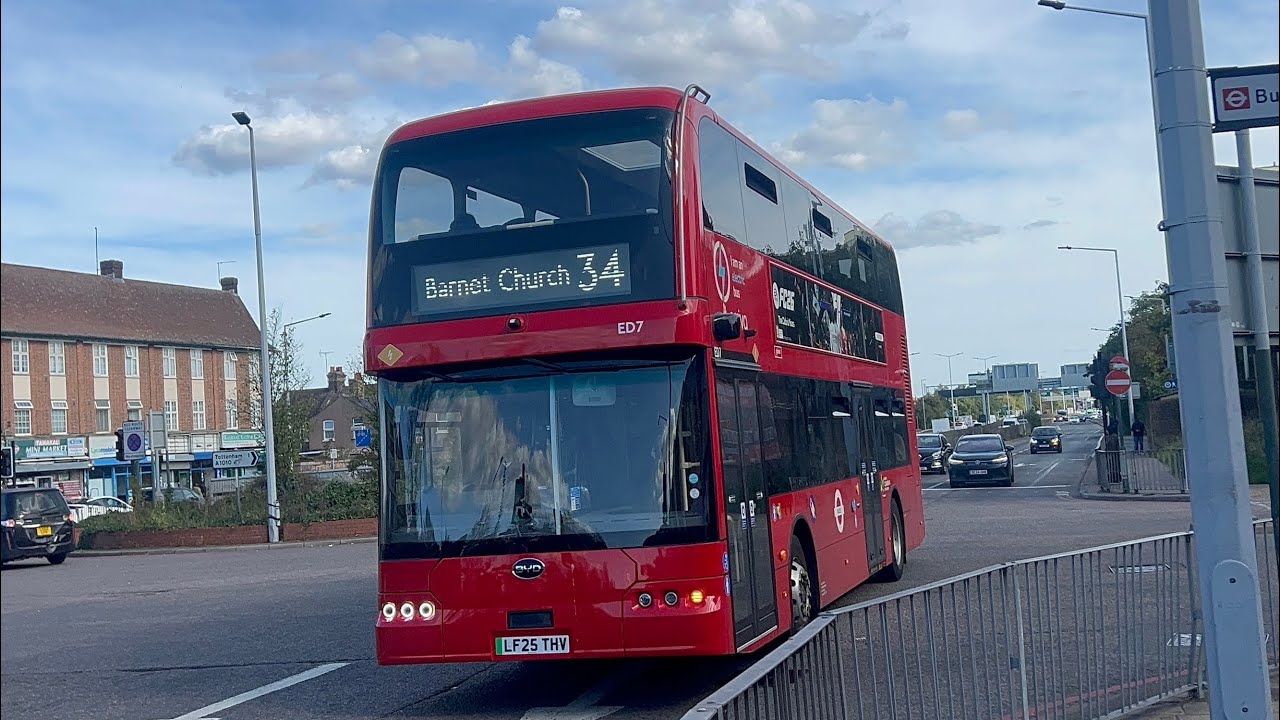 *BRAND NEW* Arriva London LF25THV ED7 on Route 34 24/9/25 - YouTube