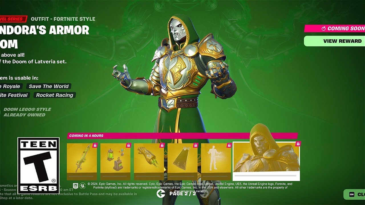 ARMOR DOOM ALL Secret Rewards..! - YouTube