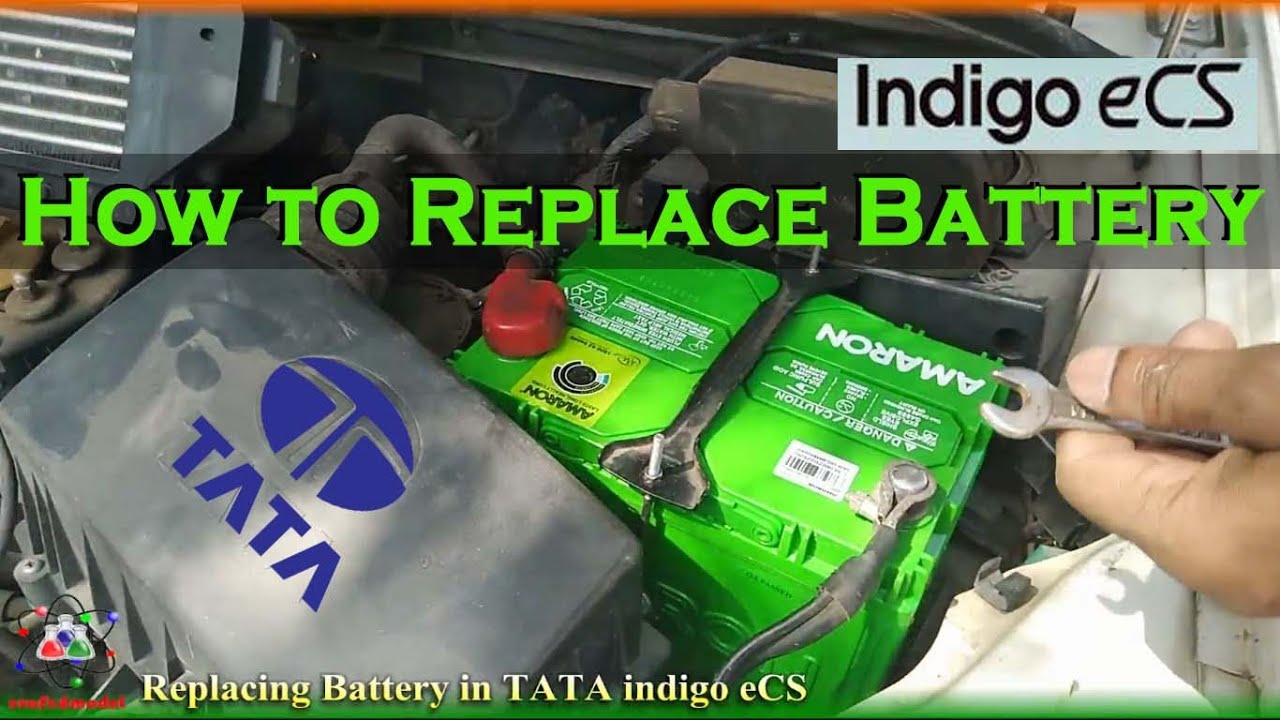 How to Replace Battery in TATA indigo eCS - YouTube